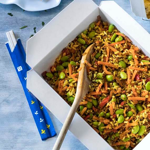 Sweet Chili Chicken Thai Fried Rice Recipe | Simplot Foods