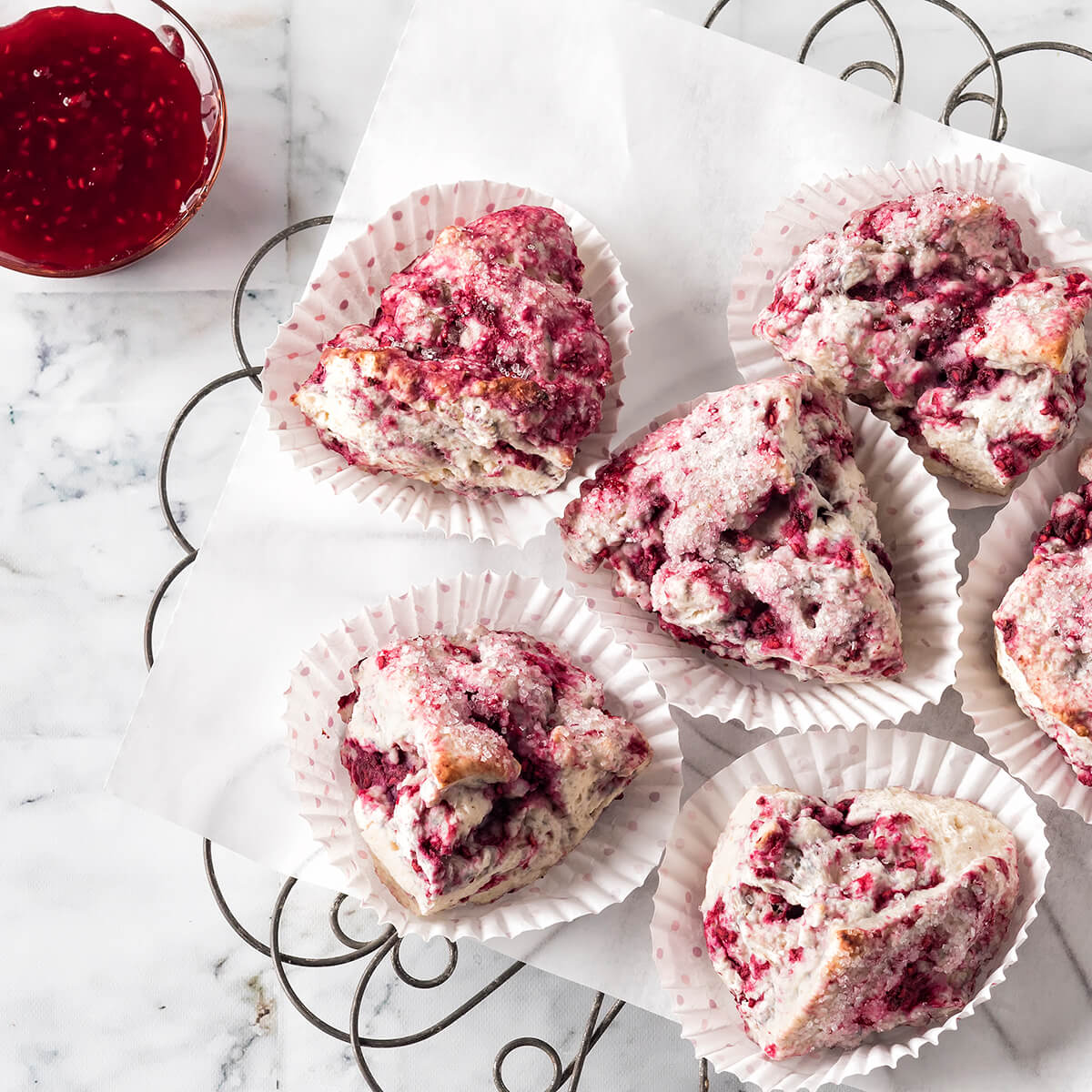 Raspberry Scones Recipe | Simplot Foods